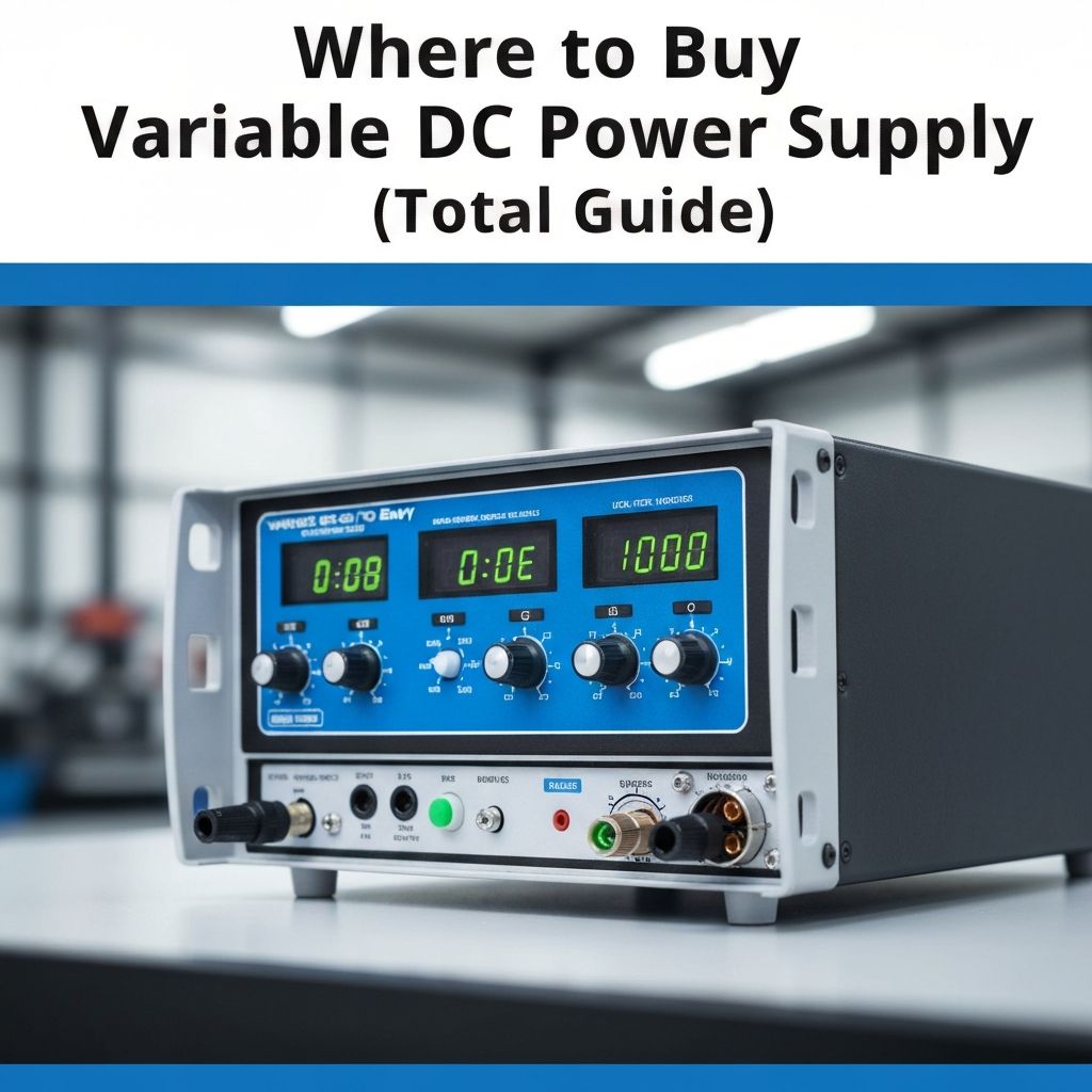 Where to Buy Variable DC Power Supply (2025 Guide for Lab & Industrial ...